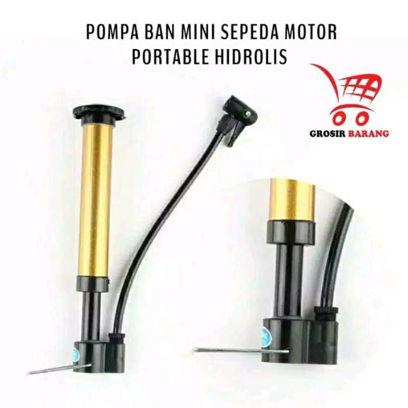 Jual pompa ban sepeda mini pompa ban mini motor hidrolis | Shopee Indonesia