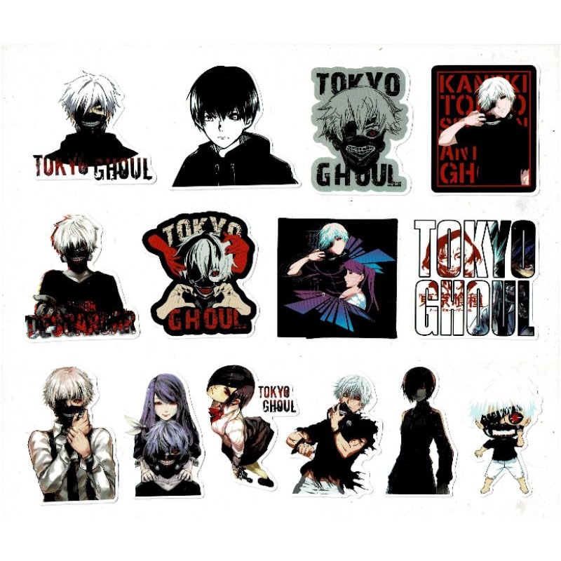 Jual Sticker Anime Tokyo Ghoul (7 pcs) | Shopee Indonesia