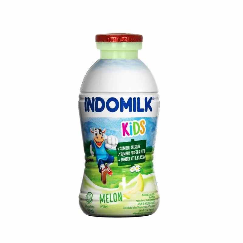 Jual Indomilk Susu Cair UHT Botol 190 mL | Shopee Indonesia
