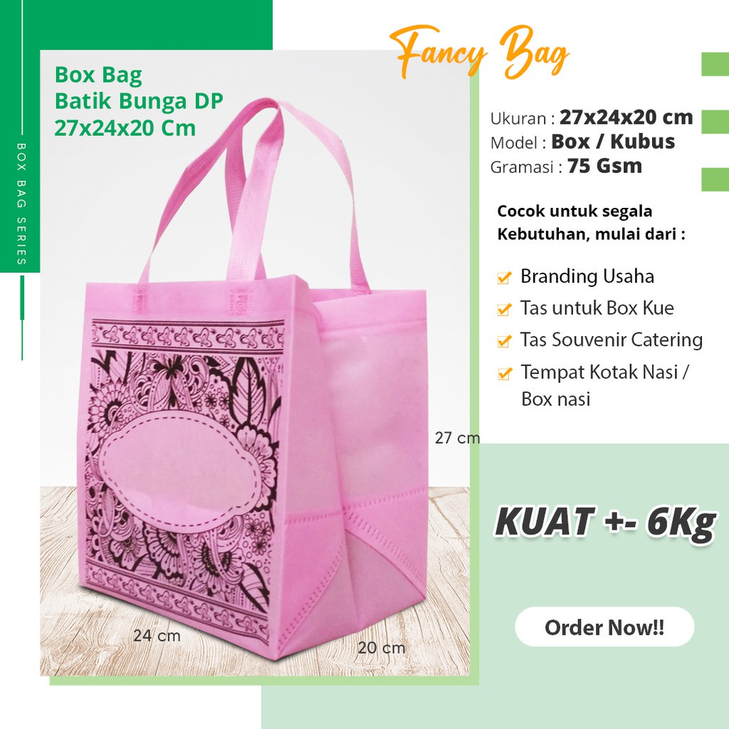 Jual Tas Spunbond | Tas Hajatan Tas Syukuran | Batik 27X24X20 | Shopee ...