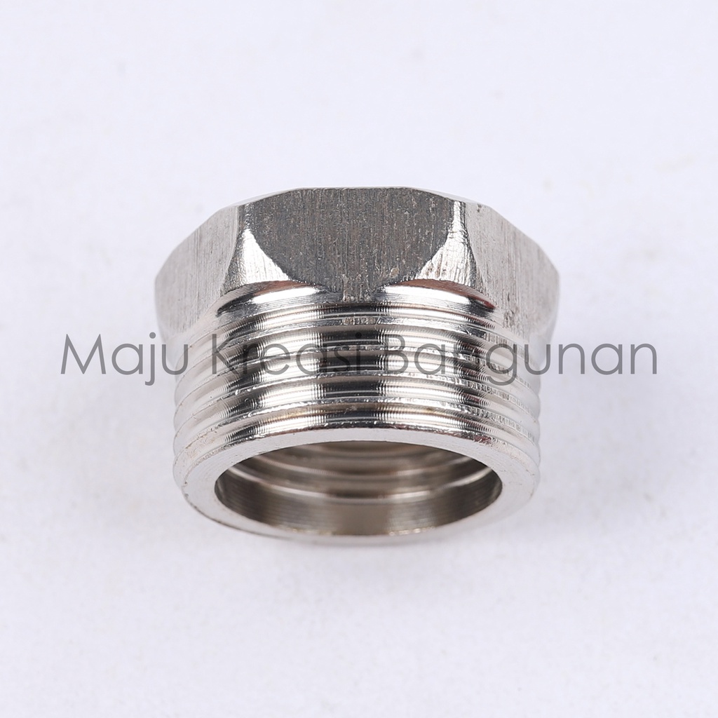 Jual Vlok Ring Kuningan Soligen YG 906 Sok Kran Drat Luar 3/4" Dalam 1/ ...