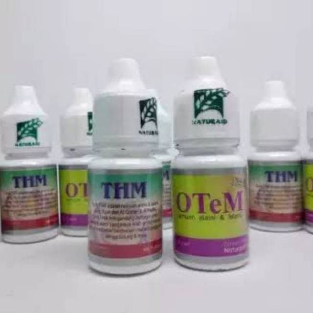 Jual PAKET OTEM THM atau obat tetes mata obat telinga hidung mata atau ...