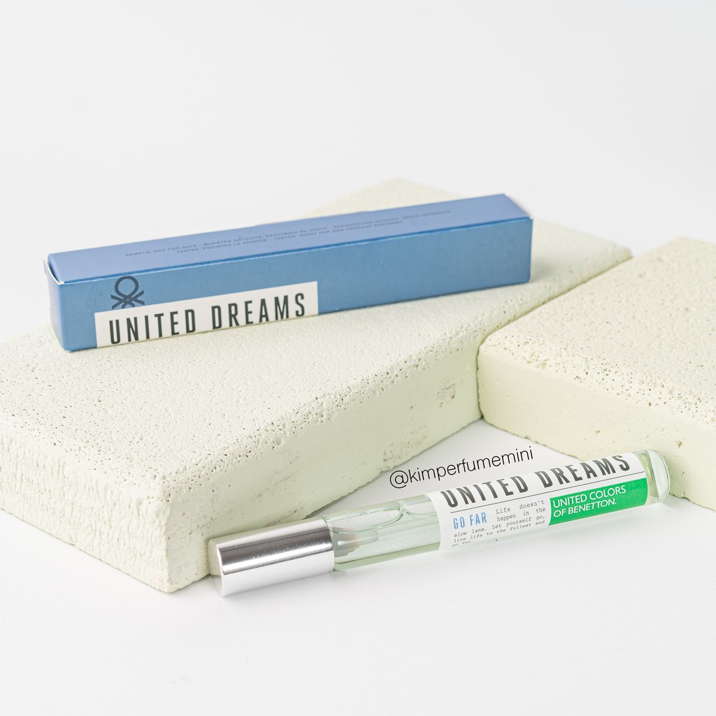 Jual Mini Parfum Benetton - United Dreams Go Far Spray | Shopee Indonesia