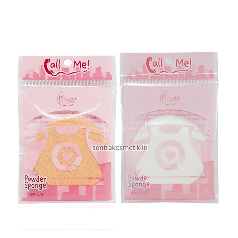 Jual MIREYA SPONS BEDAK Powder Sponge Bulat | Shopee Indonesia