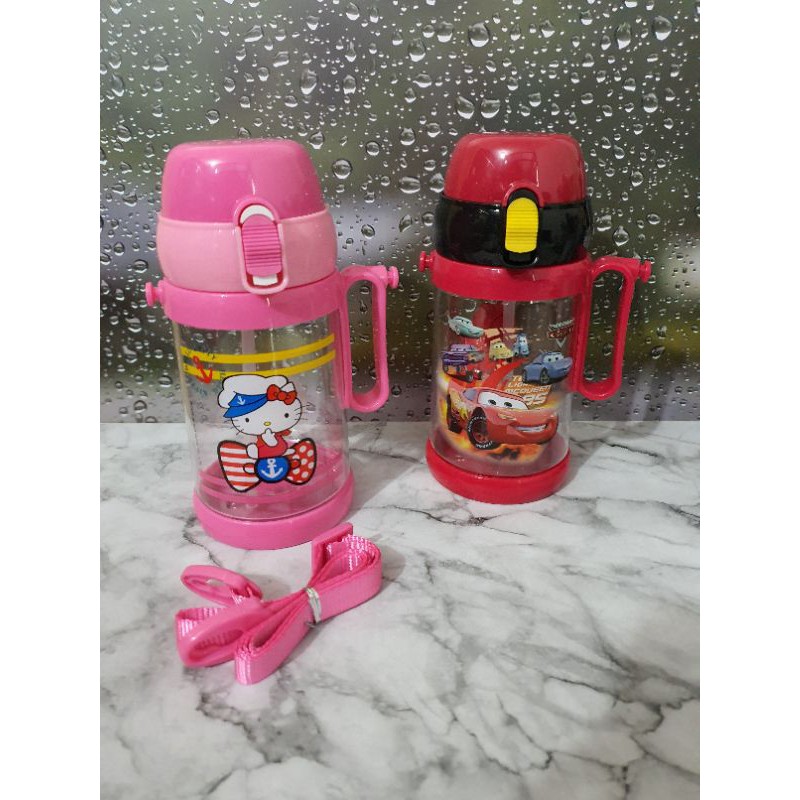 Jual Botol Minum anak karakter 2in1 600ml handle - Botol R863 | Shopee ...