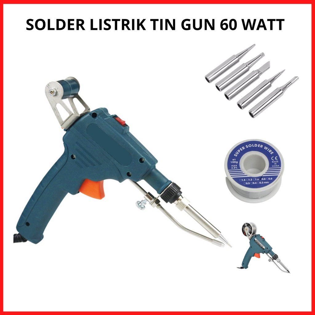 Jual Solder Listrik Tembak Otomatis 60W - GT10 | Shopee Indonesia