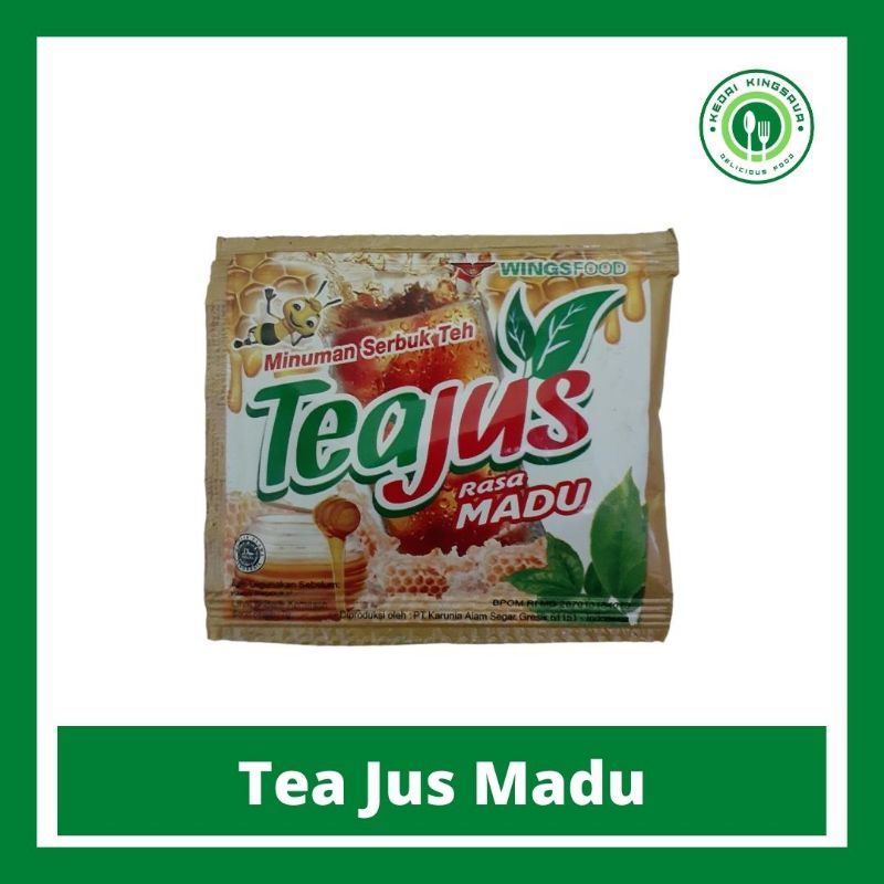 Jual Tea Jus Rasa Madu 7 gram isi 1 pcs | Shopee Indonesia