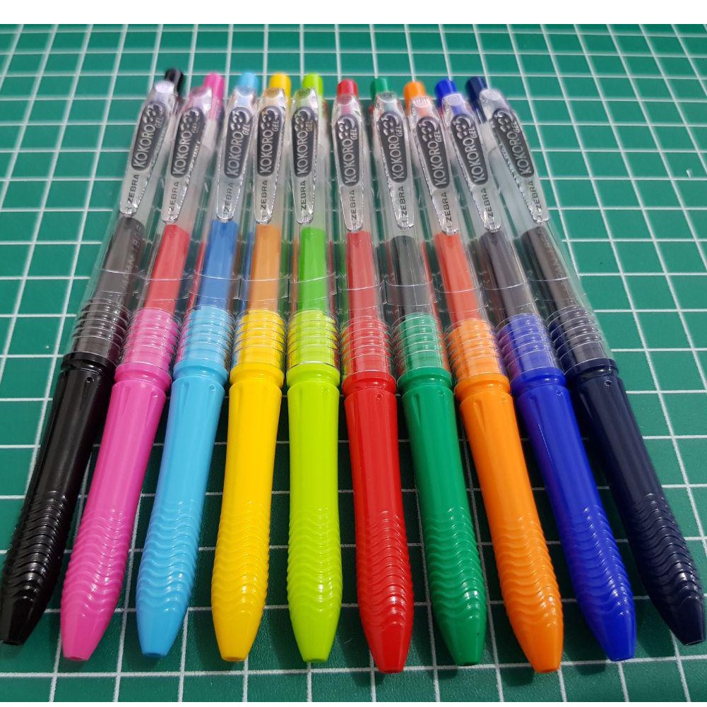 Jual Pulpen Gel Kokoro / Zebra Kokoro Color 0,5mm | Shopee Indonesia