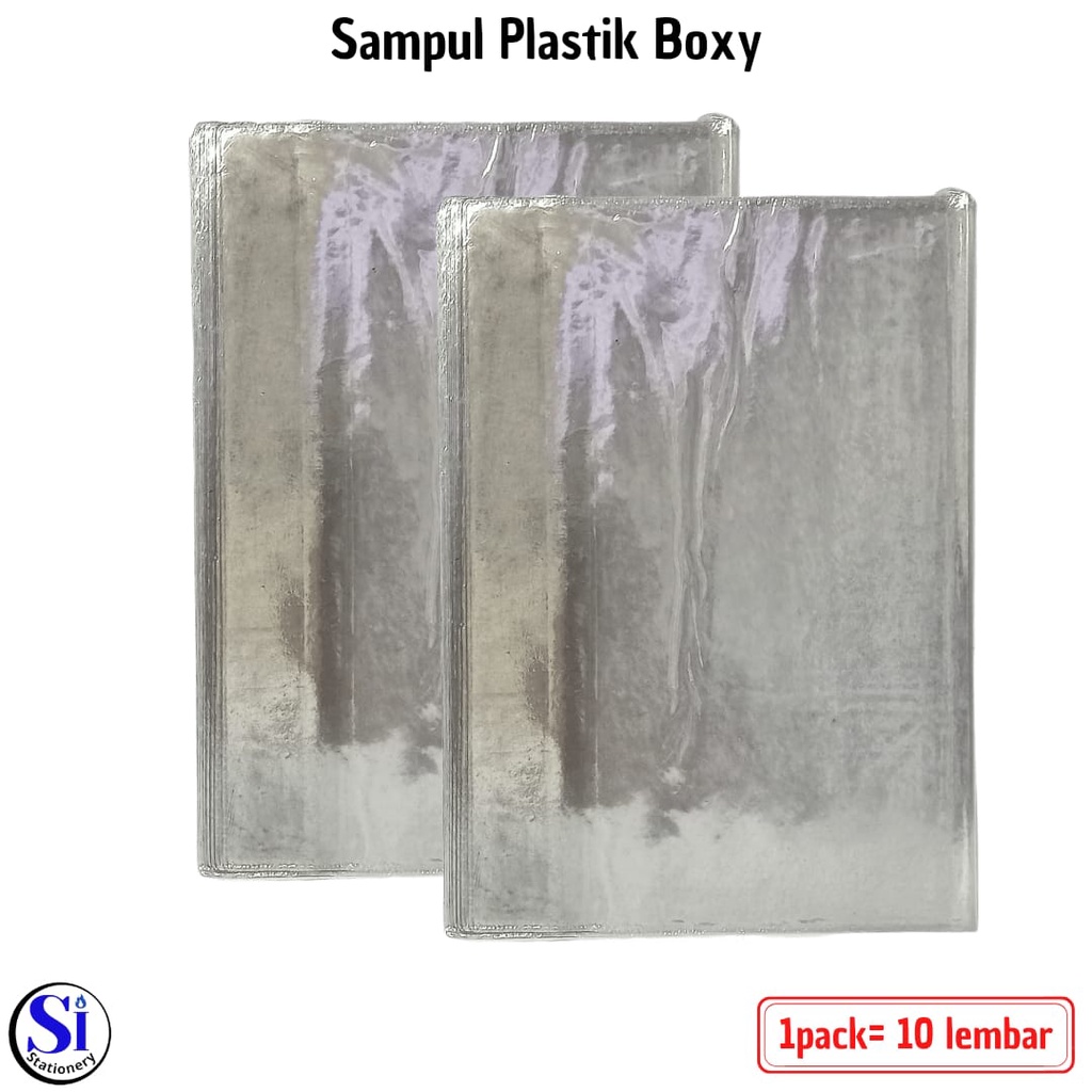 Jual Sampul Buku Plastik Mika Ukuran Boxy B5 Isi 10 Lembar | Shopee ...