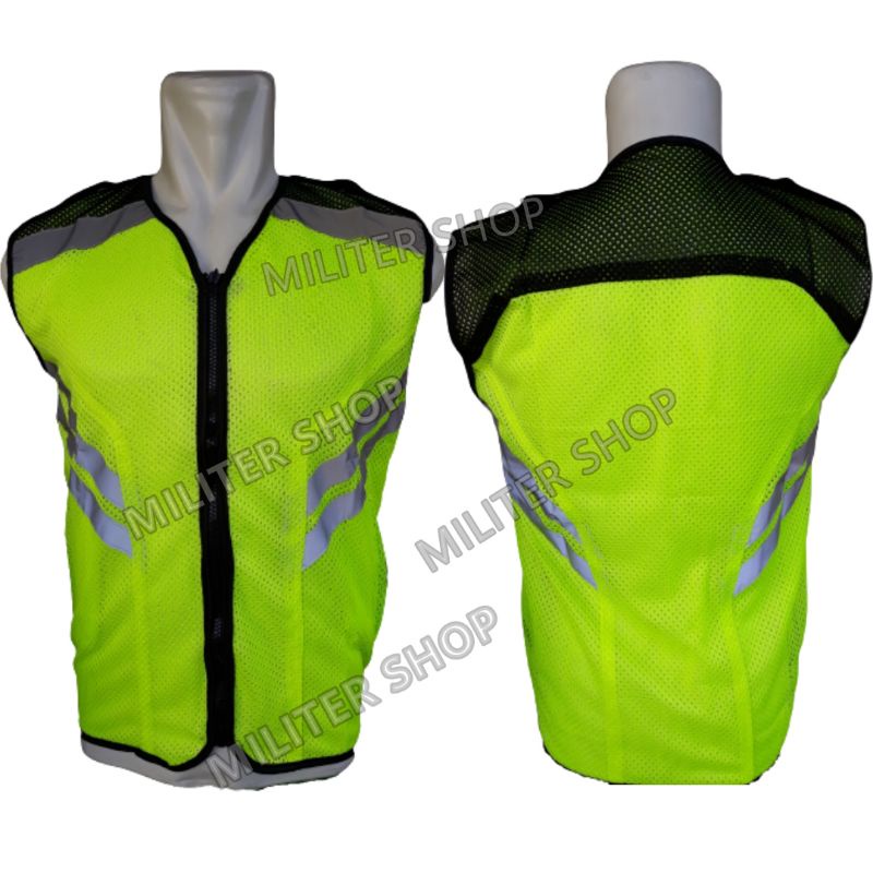 Jual Rompi Safety Hijau Jaring Rompi Proyek Scotlight Mesh | Shopee ...