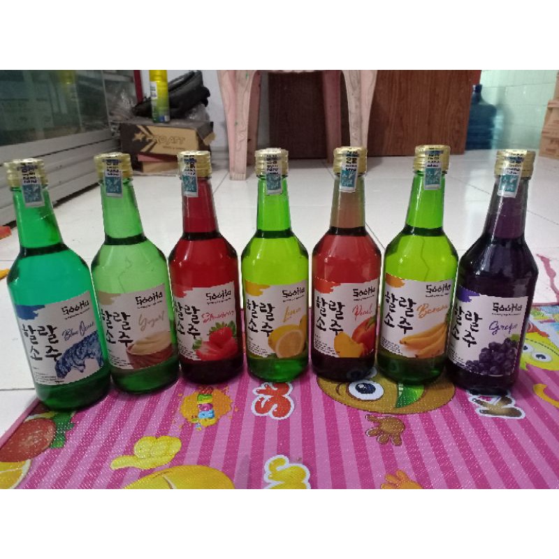 Jual minuman korea soju sparkling halal non alkohol | Shopee Indonesia