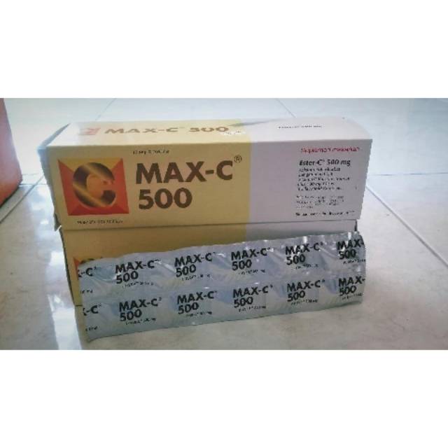 Jual MAX C 500 (Ester-C 500mg) | Shopee Indonesia