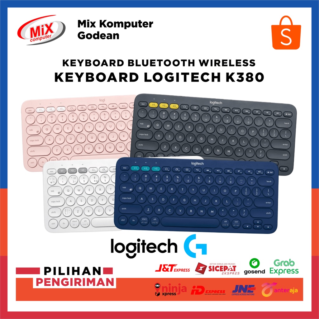 Jual Logitech K380 Keyboard Wireless Bluetooth Multi-Device untuk ...