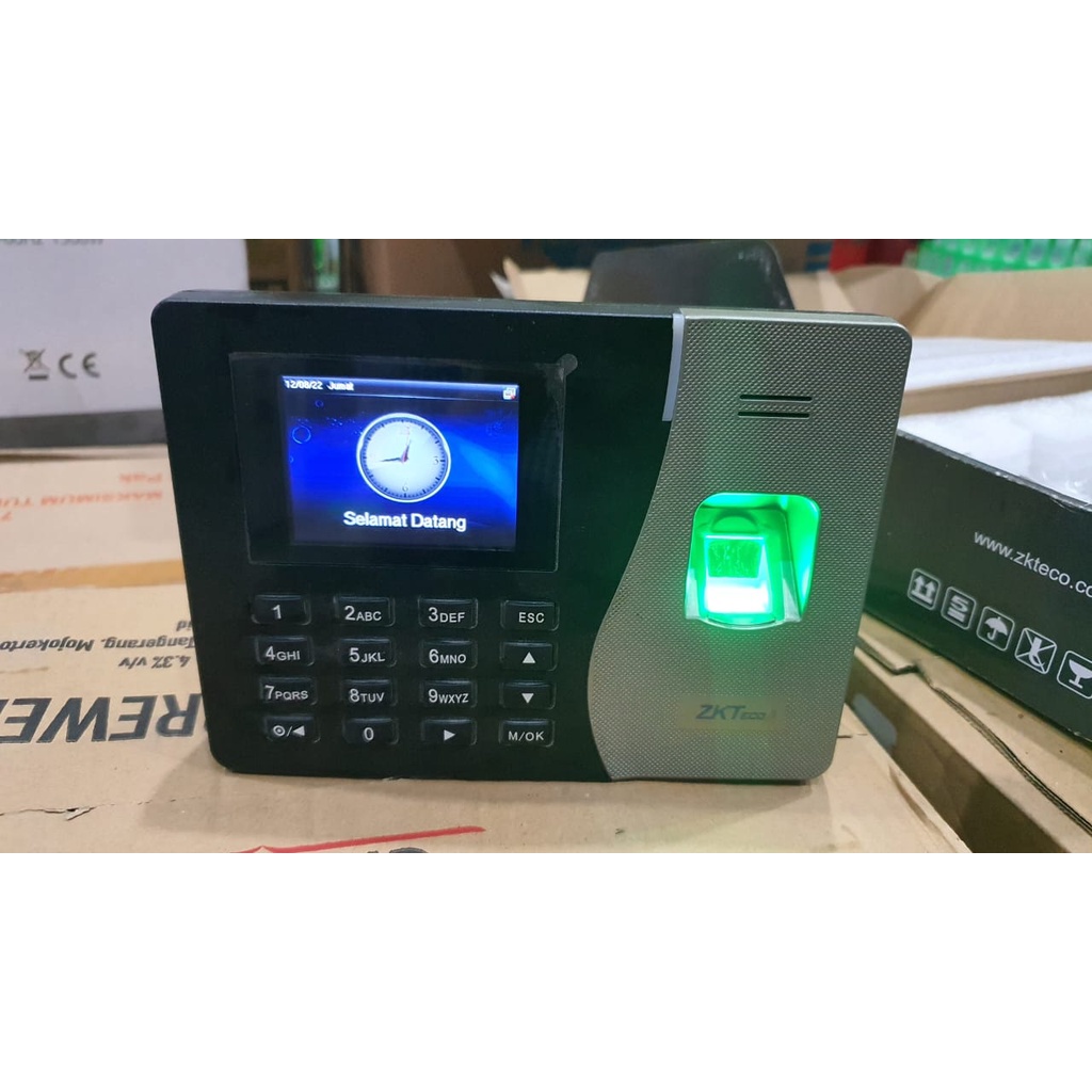 Jual mesin absensi Fingerprint ZKTECO | Shopee Indonesia