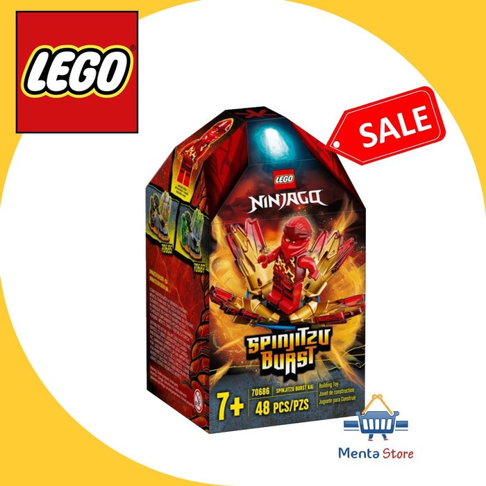 Jual LEGO Ninjago 70686 Spinjitzu Burst - Kai Fun Toy Jets Dragon ...