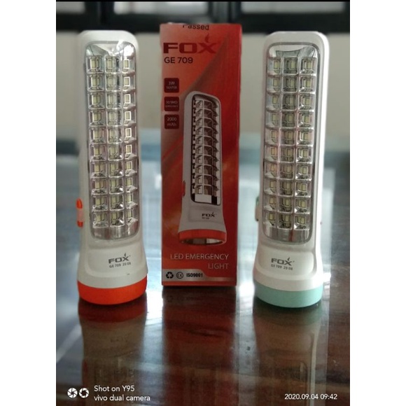 Jual Senter fox 709 Senter cas emergency serbaguna | Shopee Indonesia