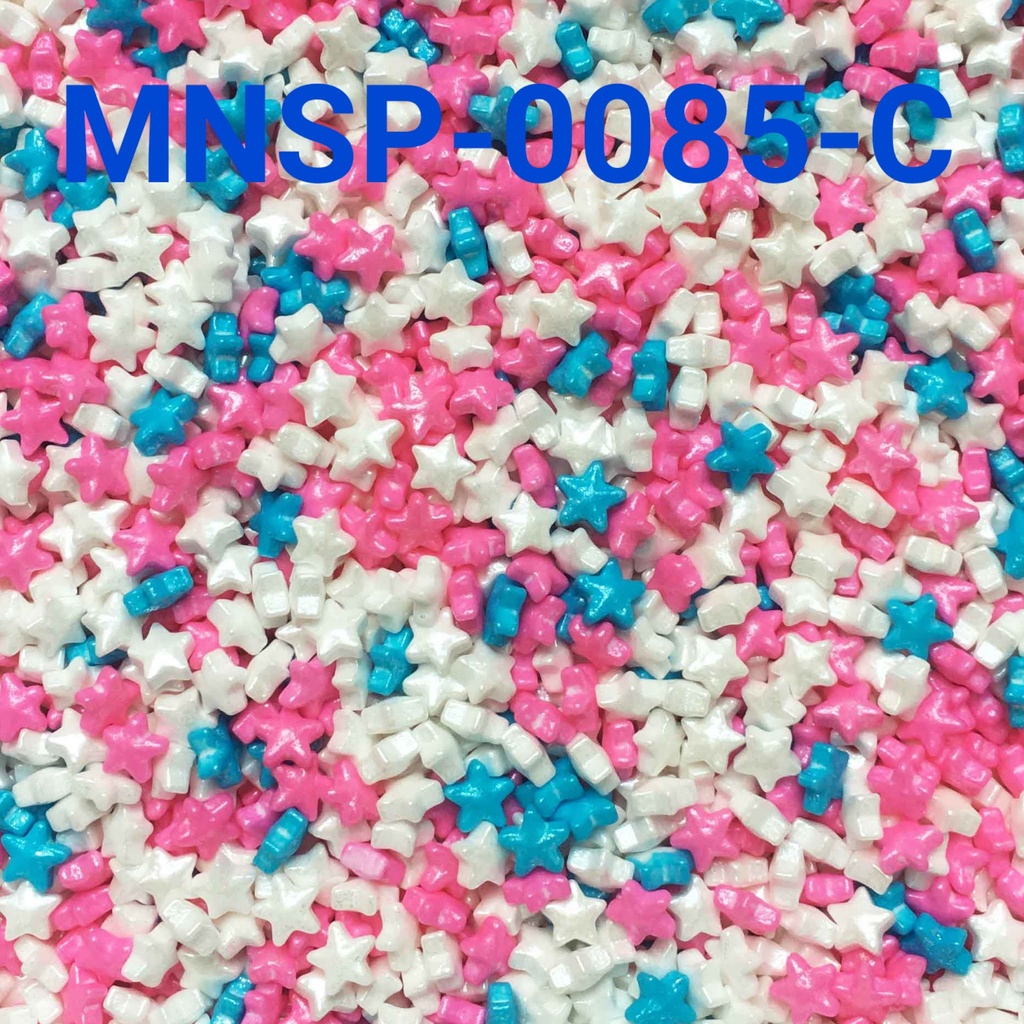 Jual GR-MNSP-0085 Sprinkles trimit springkel 10gr bintang star biru ...