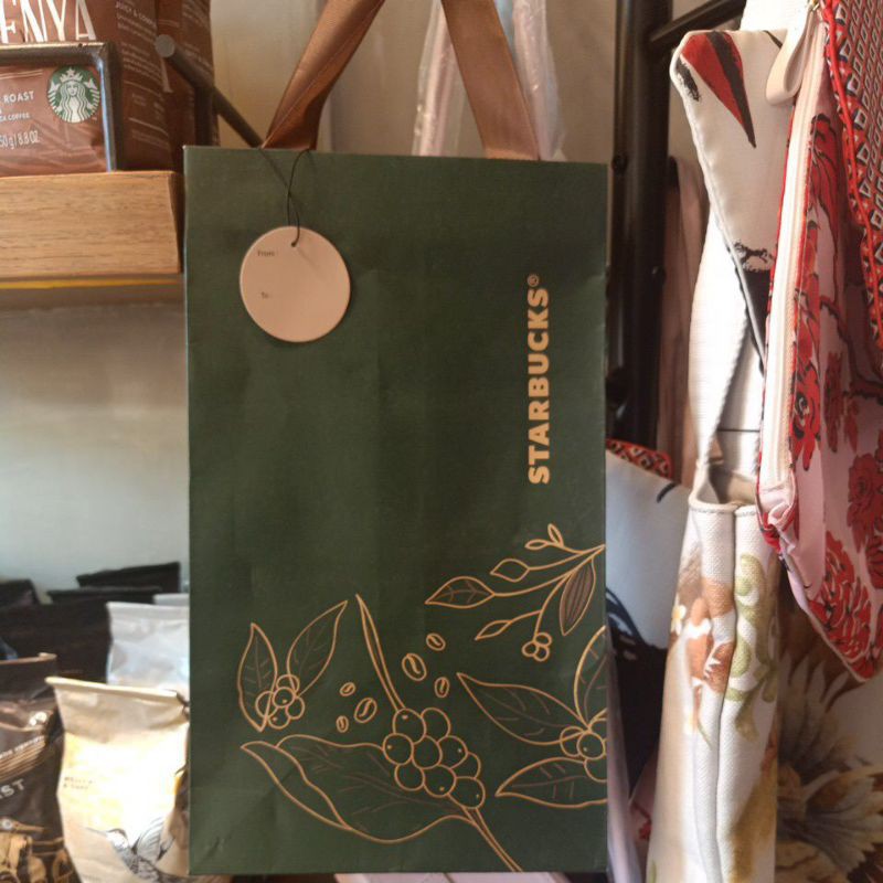 Jual STARBUCKS ORIGINAL PAPER GIFT BAG COFFEE CHERRY | Shopee Indonesia