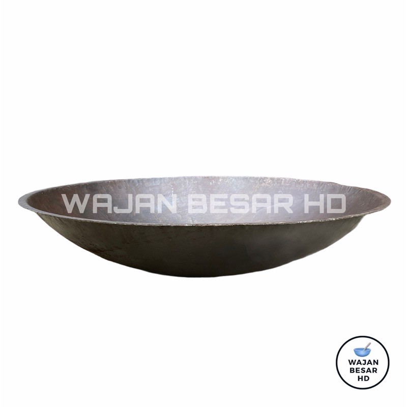 Jual Wajan Besar Penggorengan Plat Besi Baja Hitam 100 Cm | Shopee ...