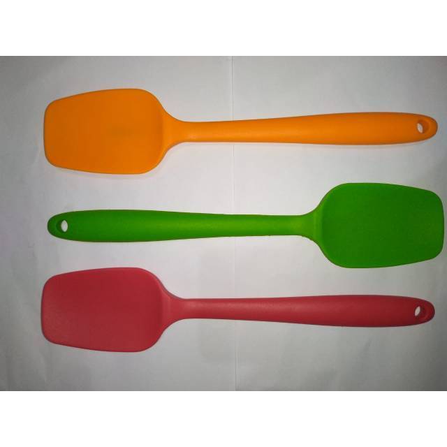 Jual Spatula sendok sodet sutil silicone tahan panas food grade silikon ...