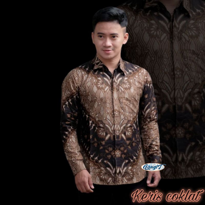 Jual Nakula Keraton M L XL XXL Kemeja Batik Pria Lengan Panjang Exclusive Kemeja Batik Cowok ...