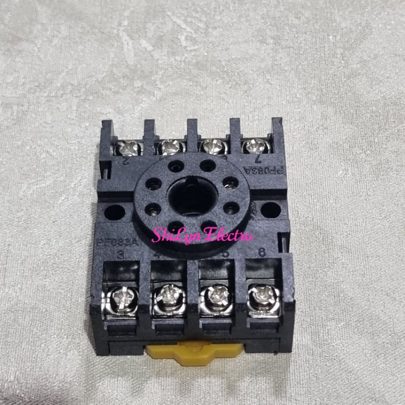 Jual SOKET PF083A RELAY PF083 8 PIN SOCKET 8P 8PIN | Shopee Indonesia
