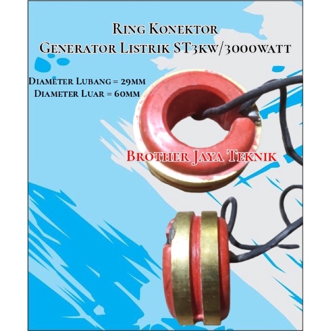 Jual ST3 3KW RING KONEKTOR SLIP RING DINAMO ALTERNATOR GENERATOR ...