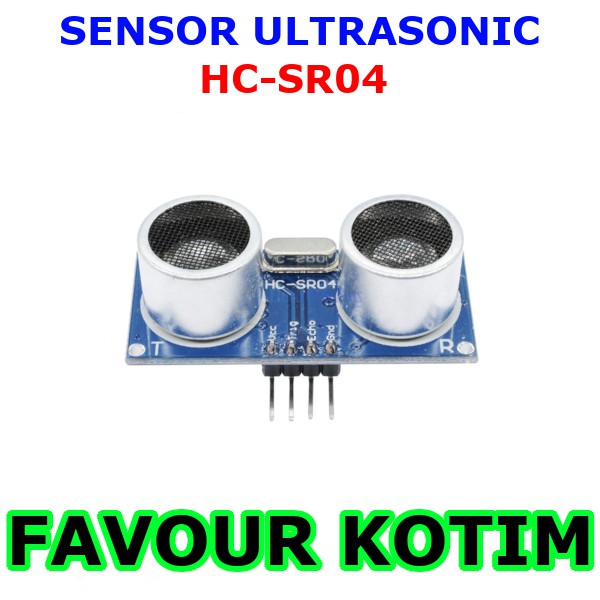 Jual HC-SR04 SENSOR JARAK ULTRASONIK WAVE SR04 ULTRASONIC ARDUINO ...