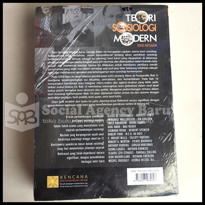 Jual Teori Sosiologi Modern Edisi 7 - George Ritzer | Shopee Indonesia