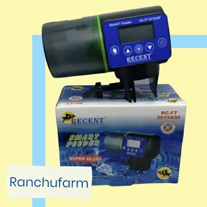 Jual Recent Smart Feeder RC-FT 2019 ASF | Food Timer Digital Aquarium ...
