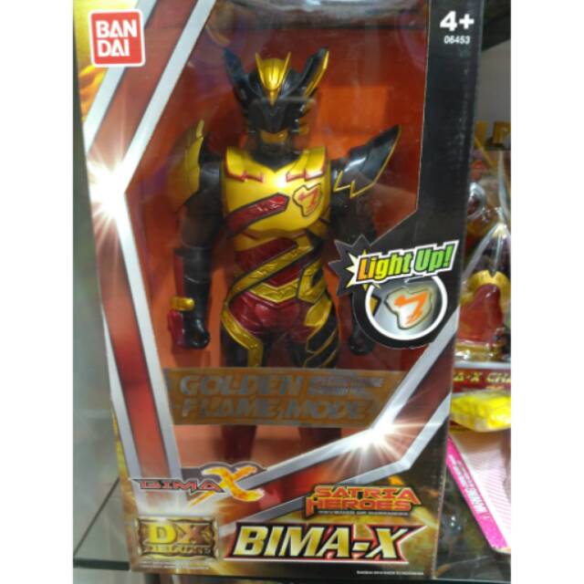 Jual Figure Bima X DX Gold Flame Mode limited edition original Bandai ...