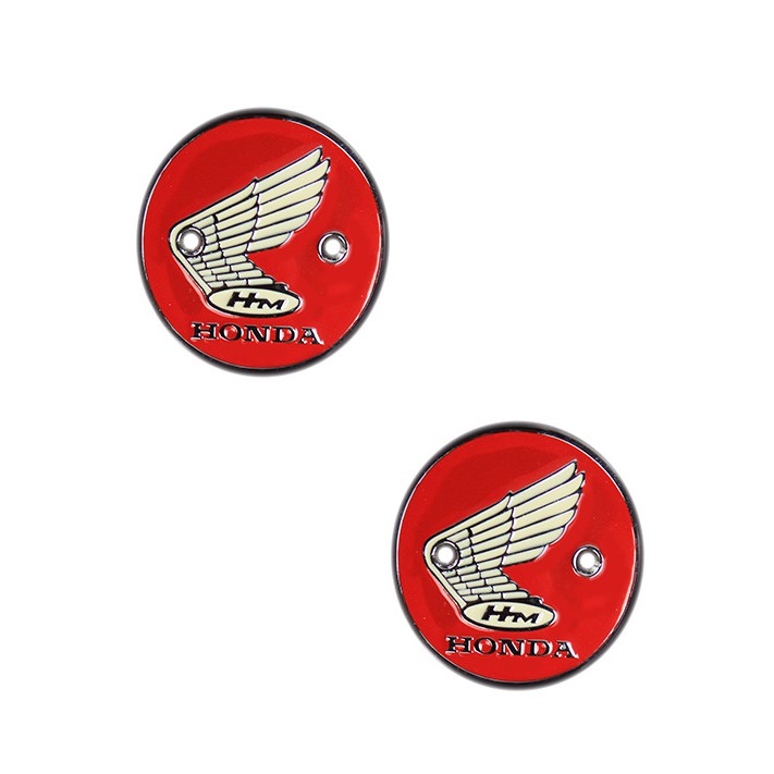 Jual EMBLEM MOTOR HONDA SAYAP BULAT 6CM MERAH | Shopee Indonesia
