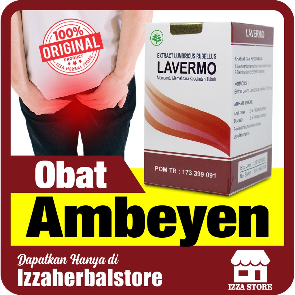 Jual OBAT AMBEYEN Kapsul Lavermo Solusi Sakit Ambeyen Obat Wasir Obat Herbal Ampuh Terpercaya ...