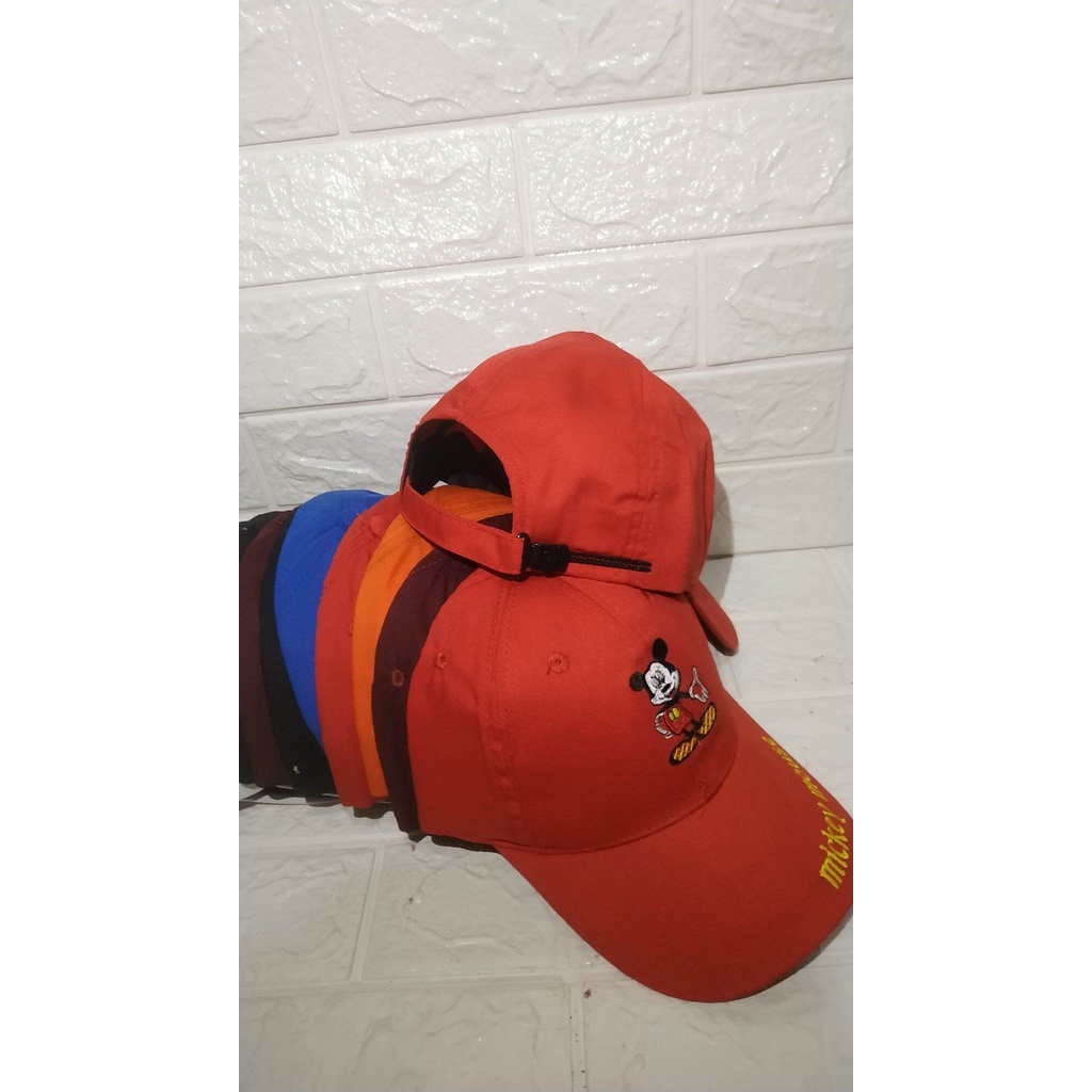 Jual topi kida topianak/sepaydermen/bboy/doraemon/tayo/mikimos/kids ...