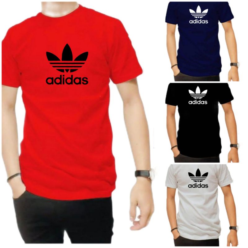 Jual Kaos T-Shirt Pria Distro Basic Logo Trendy/ Atasan Pria/ Kaos Oblong Pria | Shopee Indonesia