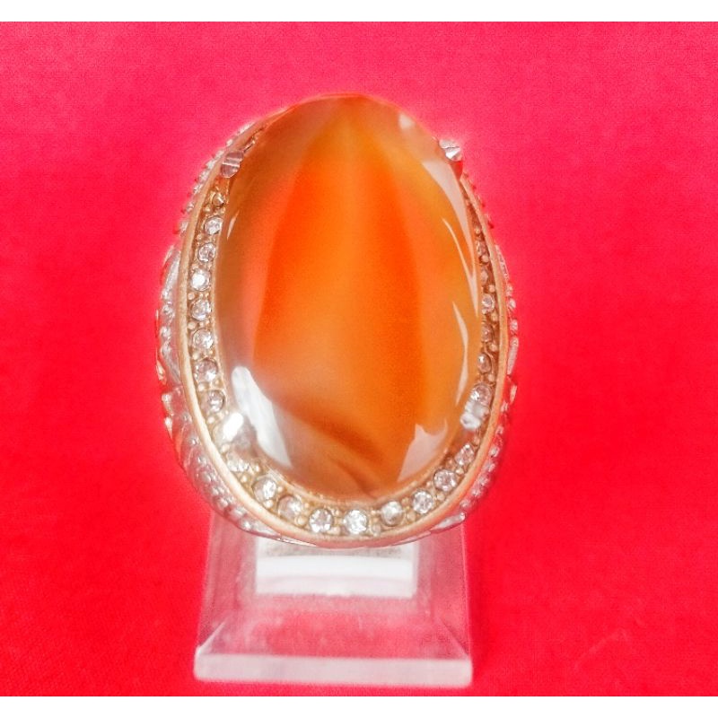 Jual Cincin batu akik motif gambar keris batu alam | Shopee Indonesia