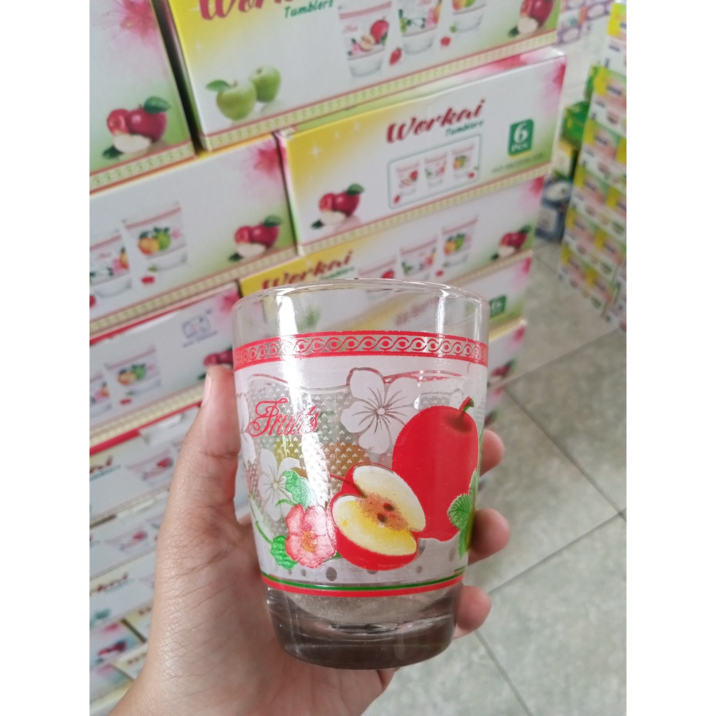 Jual Hampers Workai Buah Tumblers Gelas Hias Cangkir Kopi Gelas Beling ...