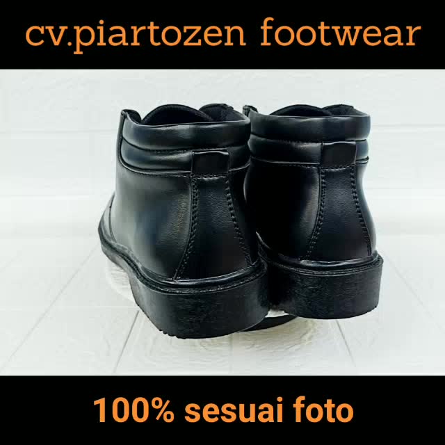 Jual Sepatu PDH Pria Dinas Paskibra, POLRI, TNI, dan Satpam, Model Tali ...