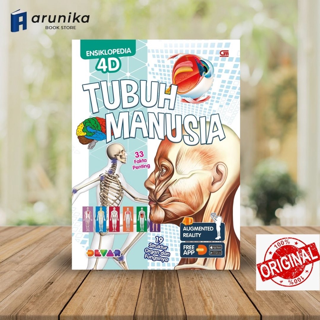 Jual Ensiklopedia 4D Tubuh Manusia / Devar ( Augmented Reality ...