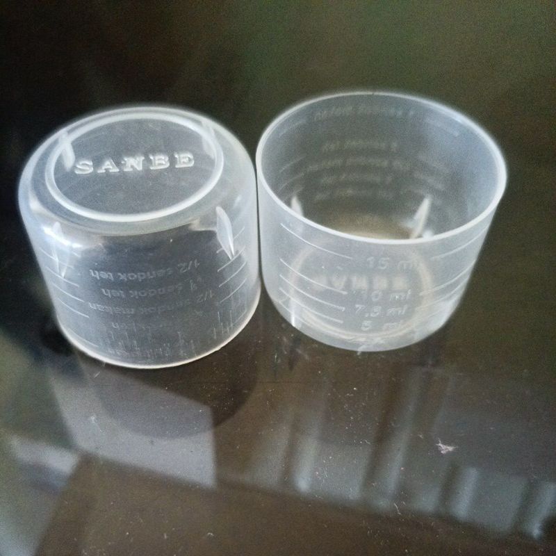 Jual Gelas Takar Obat Sirup/Gelas Ukur/Takaran Obat | Shopee Indonesia