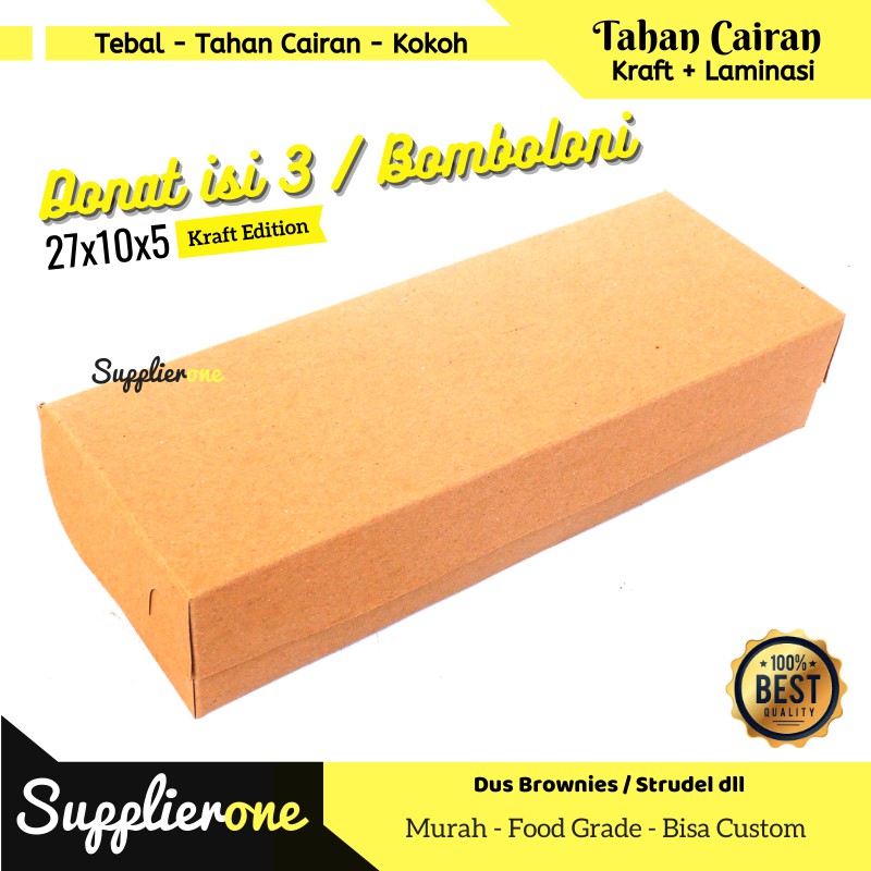 Jual Box Donat / Dus Donat / Kemasan Donat / Dus Bandeng / Dus ...