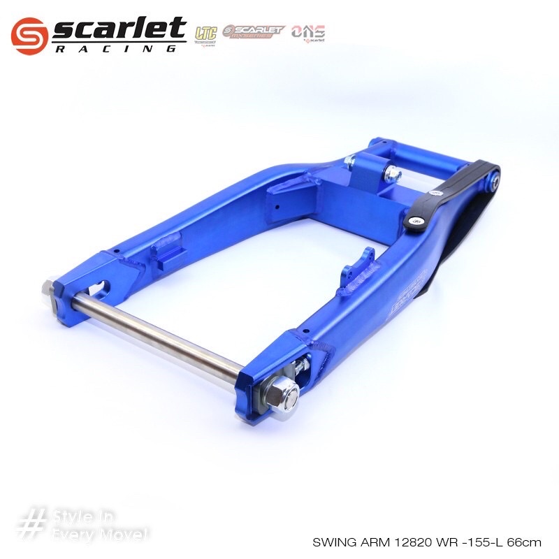 Jual Swing Arm Scarlet Racing WR 155 Panjang 66cm Lengan Ajun WR 155 ...