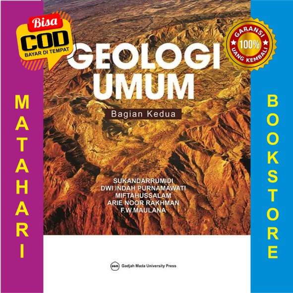 Jual Buku Geologi Umum Bagian Kedua | Sukandarrumidi | Shopee Indonesia