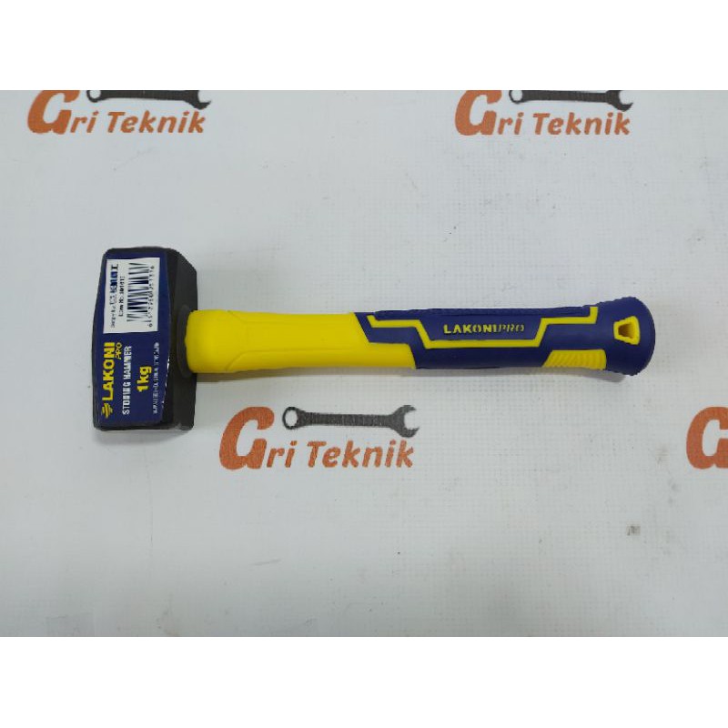 Jual 101613 !!! PALU BATU 1 KG LAKONI PRO JETJO TOOL 101613/ BODEM BATU ...