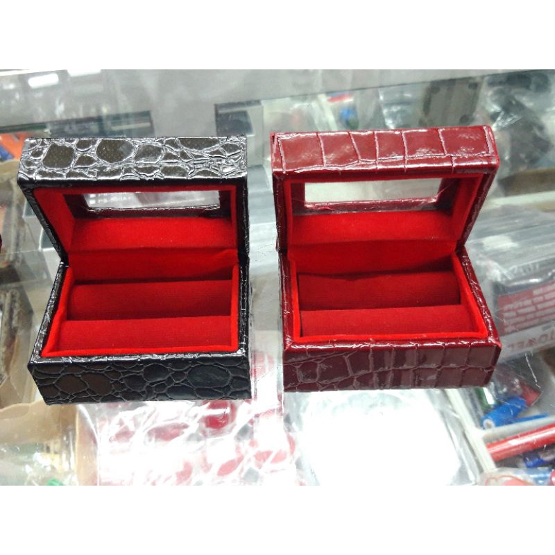 Jual BOX CINCIN KACA EXCLUSIVE / KOTAK CINCIN BATU / RING BOX / KOTAK ...