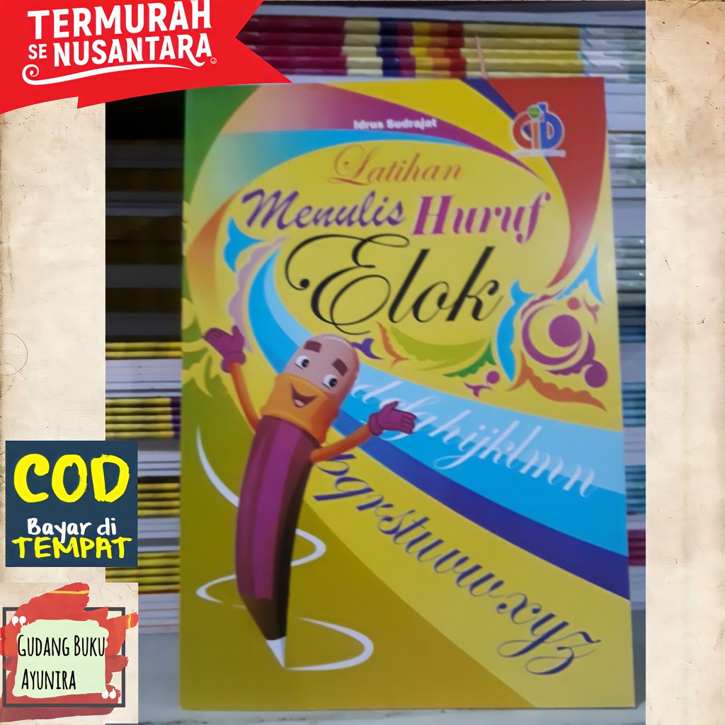 Jual latihan menulis huruf elok cahaya ilmu bandunh | Shopee Indonesia