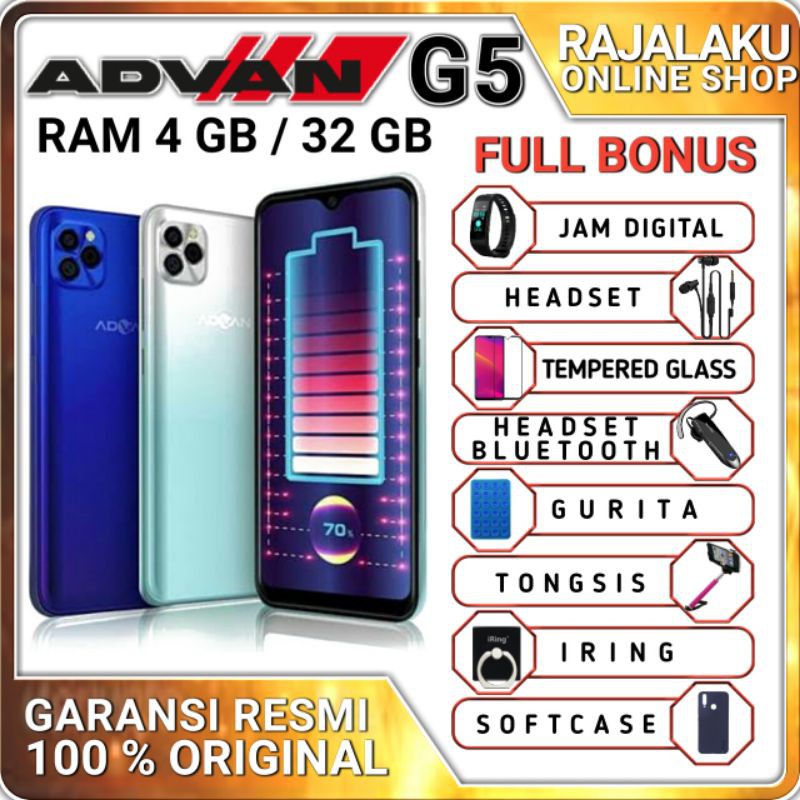 Jual ADVAN G5 RAM 4 ROM 32 GB GARANSI RESMI | Shopee Indonesia