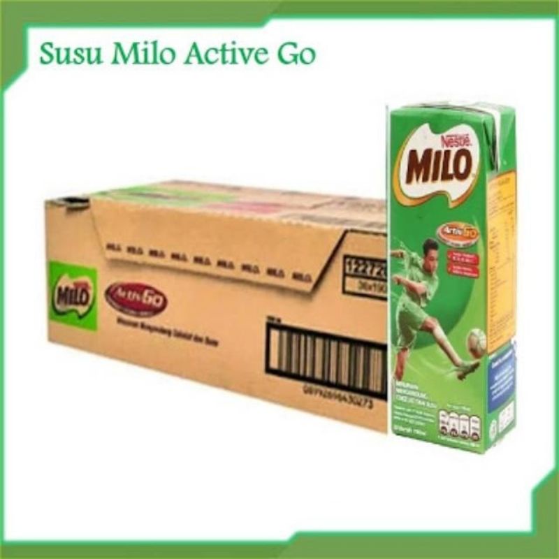 Jual Milo susu UHT 180ml karton isi 36pc | Shopee Indonesia