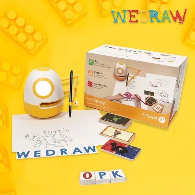 Jual Wedraw eggy education robot complete set | Shopee Indonesia