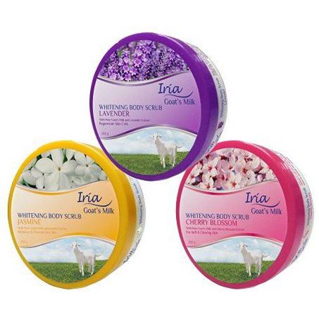 Jual Iria Goat's Milk Body Scrub 270gr | Shopee Indonesia